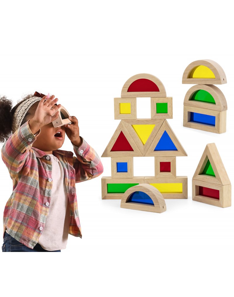 Large Colour Blocks – 16 Pc Set – Edutoy