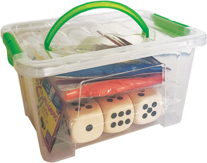 Storage Container – Clear – 2L – Edutoy