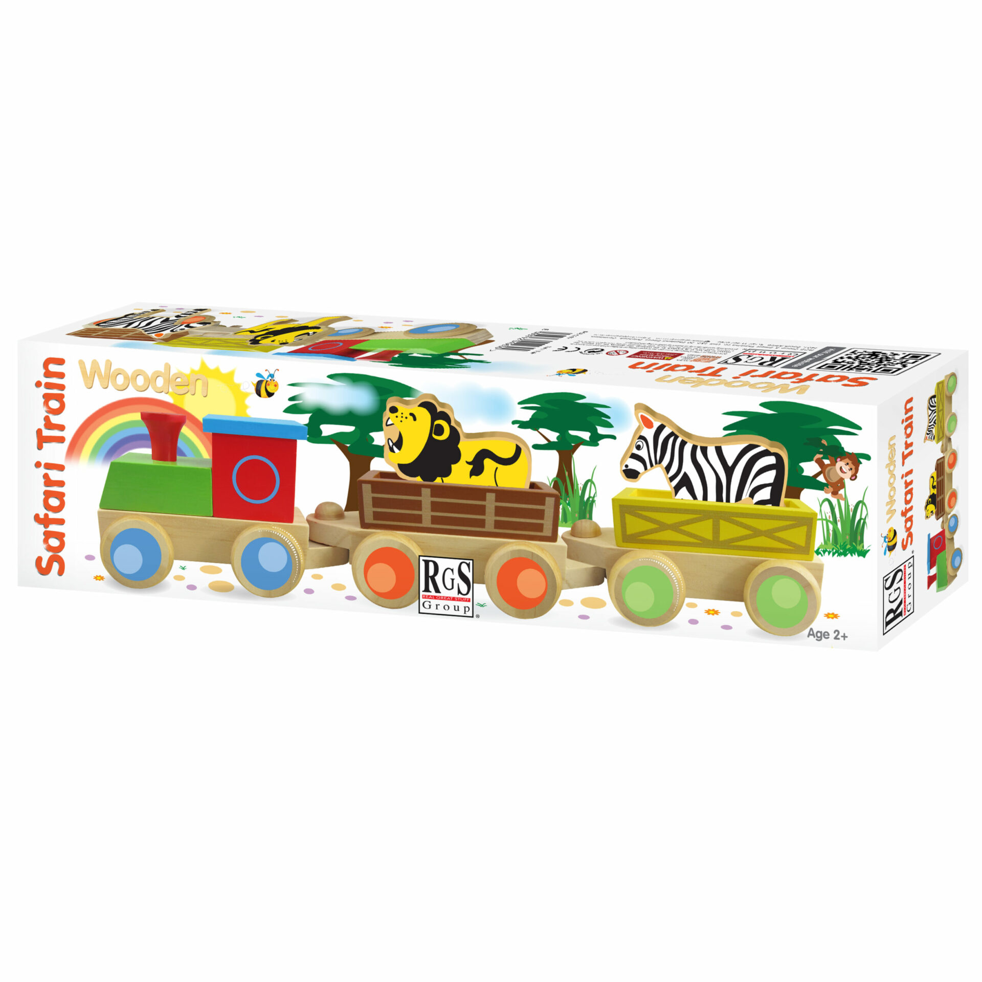 Safari Train (wooden) – Edutoy